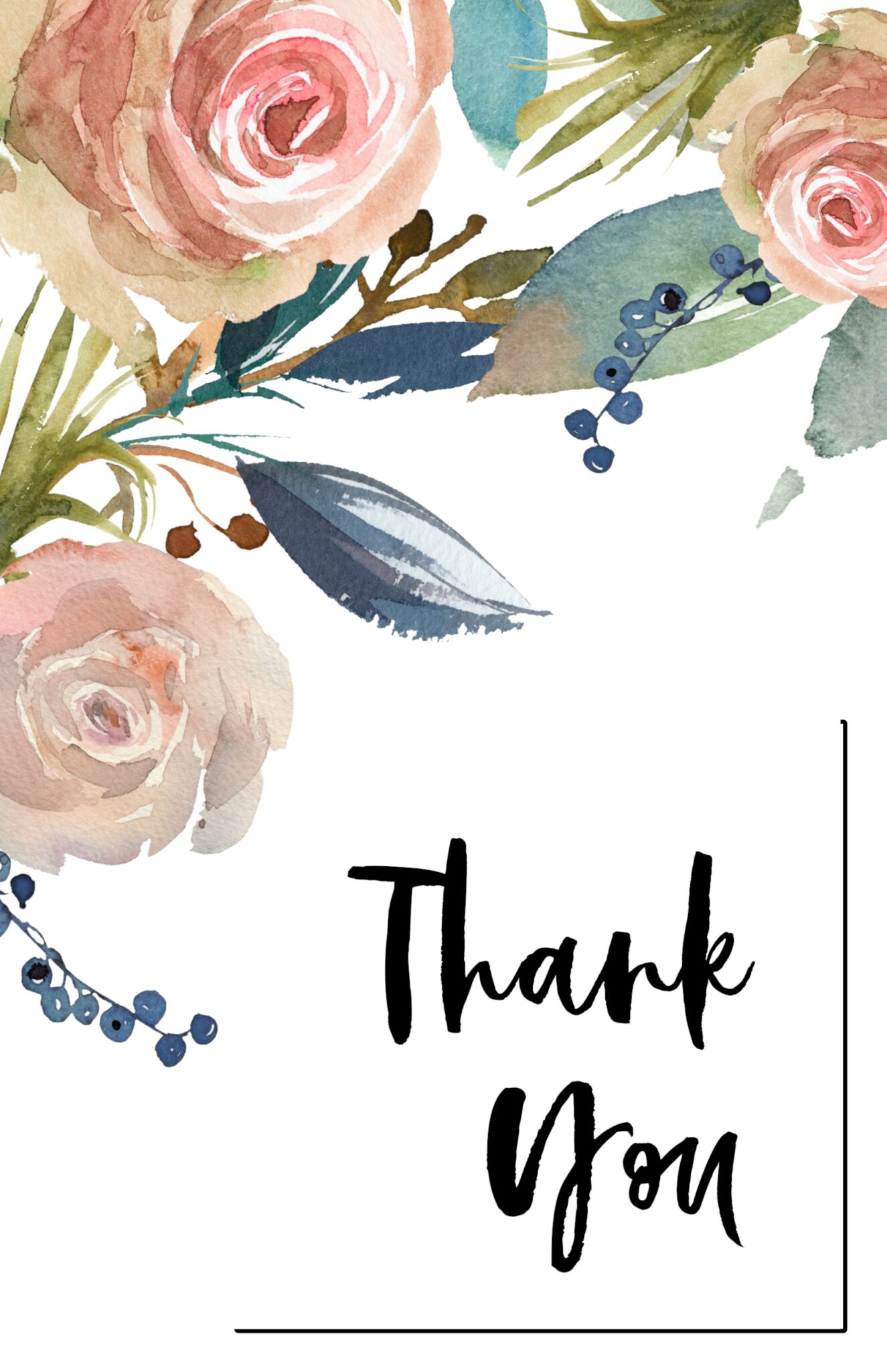 Thank You Cards Printable: Express Your Gratitude in Style - card ...