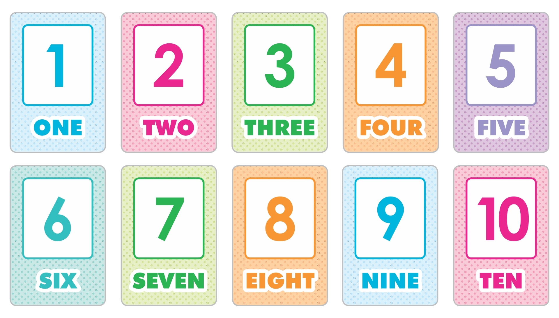 Printable Number Cards: Unlocking Creativity and Learning - card ...